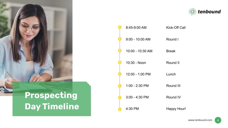 Building Revenue with a Prospecting Day - by Ralph Barsi | Tenbound